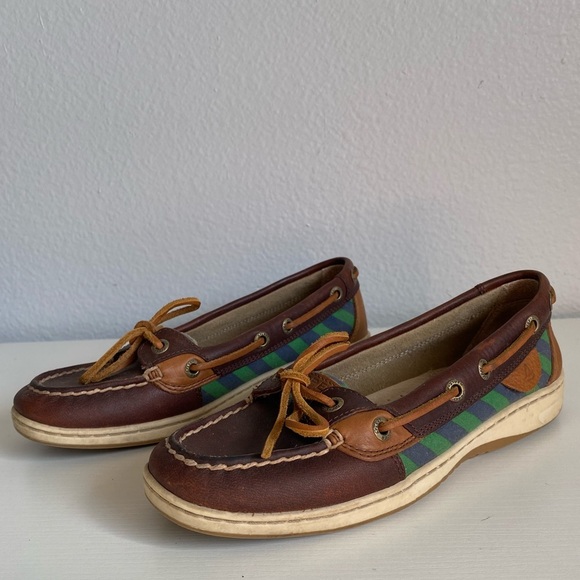 Sperry | Shoes | Sperry Top Sider Womens Size 6 Angel Fish Tie Stripe ...